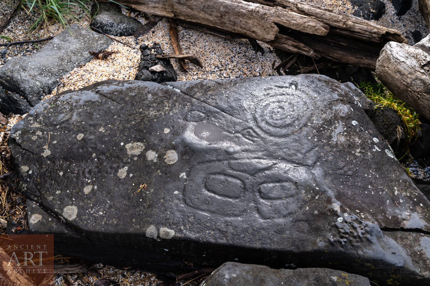 Petroglyph Beach, Alaska, USA » Ancient Art Archive